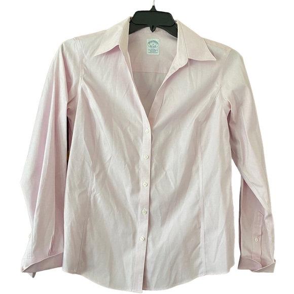 Brooks Brothers | Tops | Vintage Brooks Brothers Light Pink Cotton Button Down Dress Shirt ...